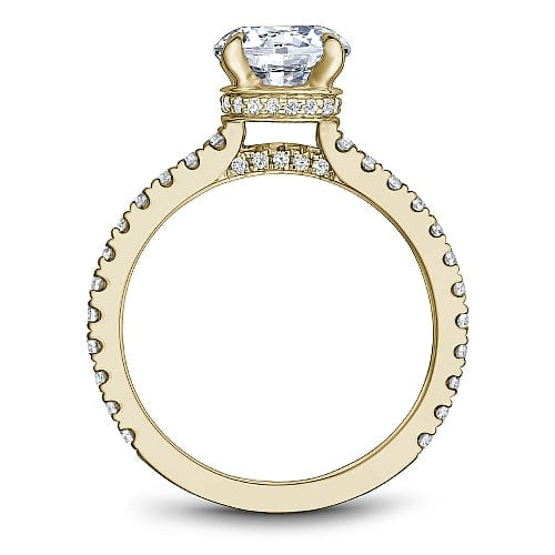 Noam Carver Pave Regal Solitaire Engagement Ring – Touch of Gold Fine Jewellery - An Official ...
