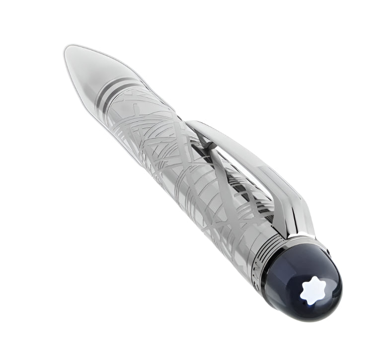 Montblanc Starwalker Space Blue Metal Ballpoint – Touch of Gold Fine ...