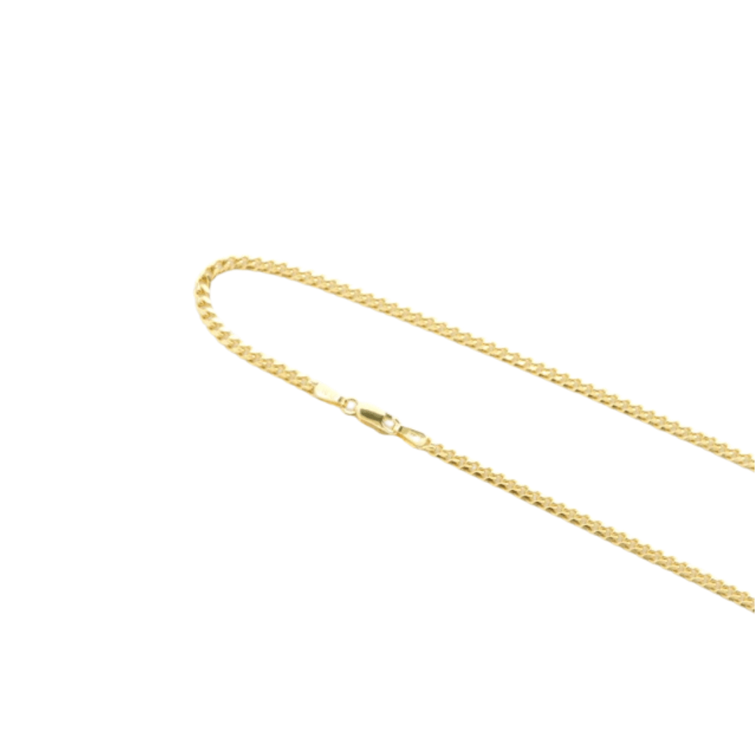Rich 10K Yellow Gold 22" Curb Link Chain – Touch of Gold Fine Jewellery ...