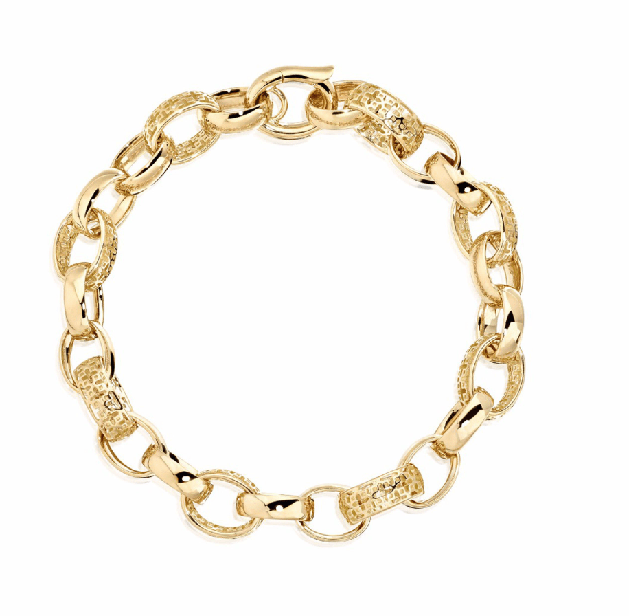 Birks Muse 18K Yellow Gold Link Bracelet – Touch of Gold Fine Jewellery ...